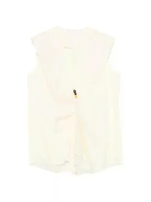 JNBY Embellished Twisted Blouse