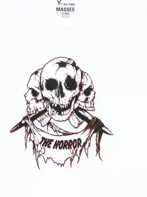 Y’s Skull-print T-shirt
