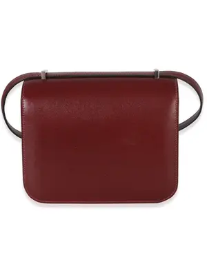 Hermès Constance 18 Leather Handbag - Red