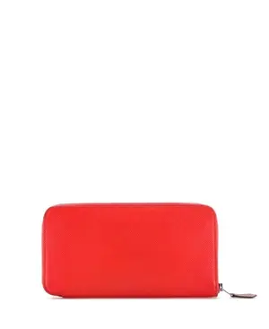 Hermès Long Azap Zip Around Wallet Silk'in Epsom - Red