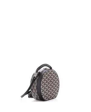 Goyard Alto Hatbox Bag Coated Canvas - Black
