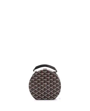 Goyard Alto Hatbox Bag Coated Canvas - Black