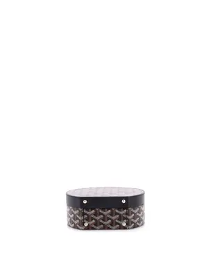 Goyard Alto Hatbox Bag Coated Canvas - Black