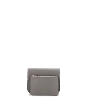Hermès Constance Slim Wallet Evercolor - Gray