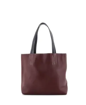 Hermès 28 Double Sens Tote Veau Sikkim - Red