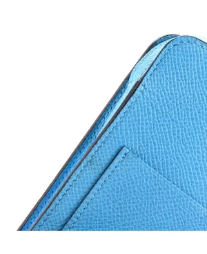 Hermès Hermesway Phone Case Crossbody Bag Epsom - Blue