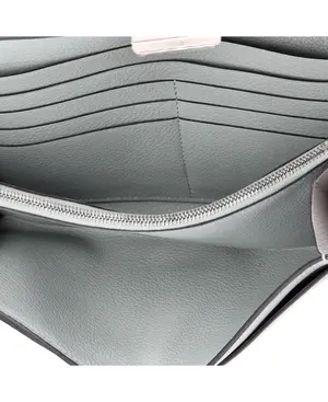Hermès Constance To Go Wallet Evercolor - Gray