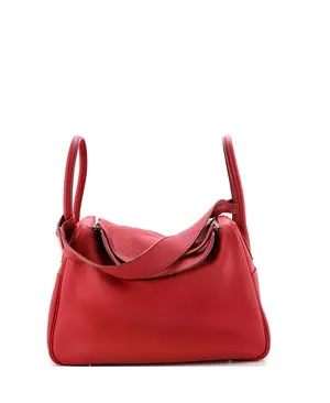 Hermès 34 Lindy Bag Clemence - Red