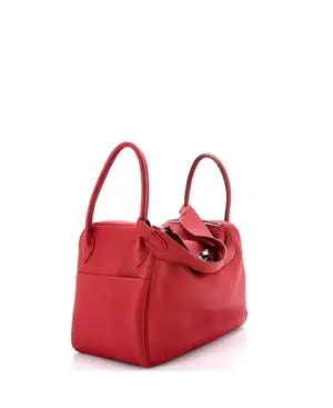 Hermès 34 Lindy Bag Clemence - Red
