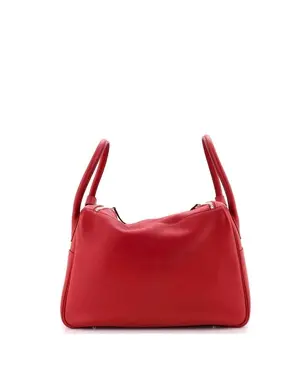 Hermès 34 Lindy Bag Clemence - Red