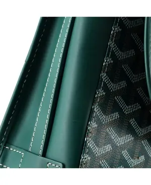 Goyard Mm Belvedere Ii Messenger Bag Coated Canvas - Green