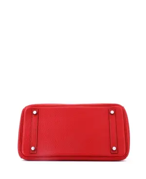 Hermès Birkin 30 Handbag Red Togo With Palladium Hardware
