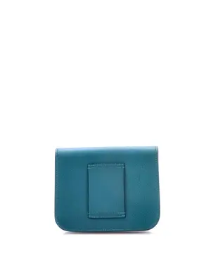 Hermès Constance Slim Wallet Evercolor