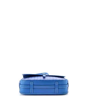 Goyard Mm Belvedere Ii Messenger Bag Coated Canvas - Blue