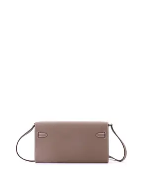 Hermès Kelly To Go Wallet Evercolor - Gray