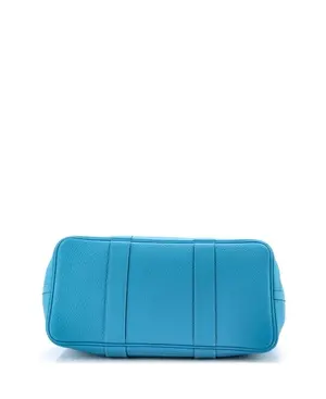 Hermès 36 Garden Party Tote Leather - Blue