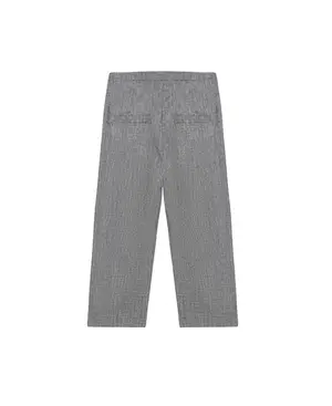 NOCTURNE Tailored Linen-blend Capri Pants