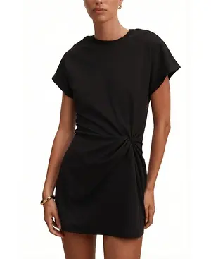 EVER NEW Rose T-shirt Twist Mini Dress