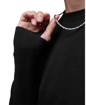 WILDFANG The Everyday Crew Neck Sweater - Black