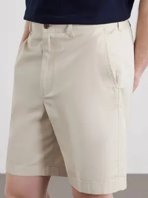 Dunhill Straight-leg Cotton Gabardine Chino Shorts