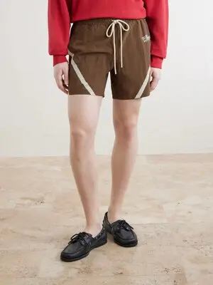 CHERRY LOS ANGELES Straight-leg Logo-print Woven Shorts