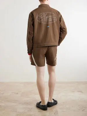 CHERRY LOS ANGELES Straight-leg Logo-print Woven Shorts