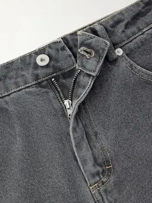 Folk Barrel-leg Jeans