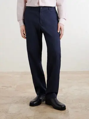 Nn07 Brendan 10042 Straight-leg Organic Cotton-blend Chino