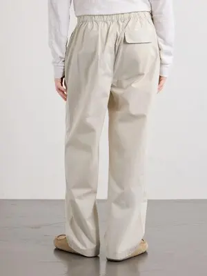 Aimé Leon Dore Wide-leg Cotton Trousers - Gray