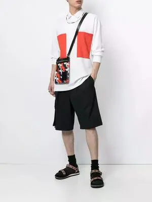 PORTS V Floral Paisley-print Messenger Bag