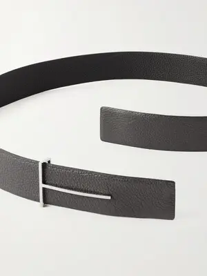 TOM FORD 3.8cm Full-grain Leather Belt