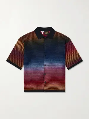 Loewe Paula's Ibiza Knitted Cotton-blend Shirt