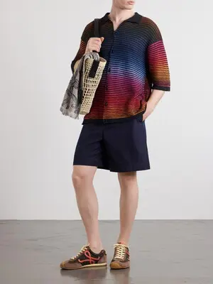 Loewe Paula's Ibiza Knitted Cotton-blend Shirt