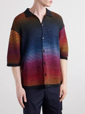 Loewe Paula's Ibiza Knitted Cotton-blend Shirt