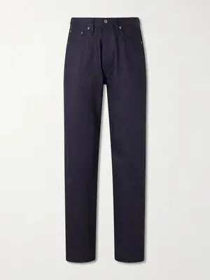 3sixteen Relaxed Straight-leg Selvedge Denim Jeans - Blue