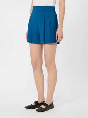 Max Mara Lightweight Wool Tailored Shorts