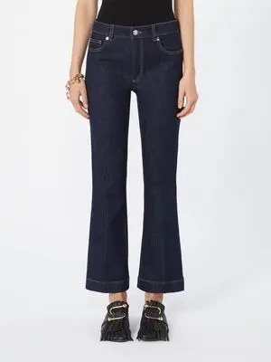 Max Mara Mini Flare Stretch Jeans