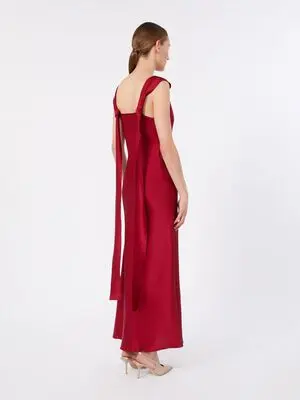 Max Mara Envers Satin Slip Dress