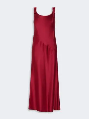 Max Mara Envers Satin Slip Dress