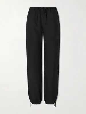 SKALL STUDIO Petri Cotton-poplin Trousers - Black