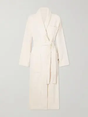 TEKLA Belted Organic Cotton-terry Robe