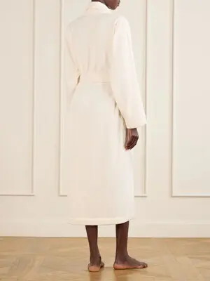 TEKLA Belted Organic Cotton-terry Robe