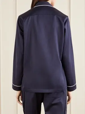 TEKLA Organic Cotton Pajama Shirt
