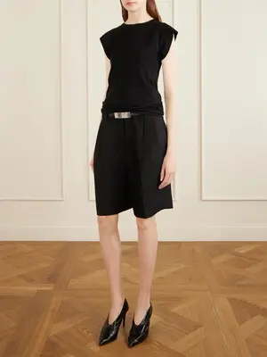 Khaite Angel Cotton-jersey T-shirt - Black