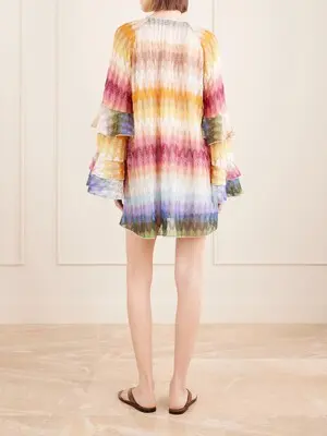 Missoni Chevron Knit Mini Dress - Multi