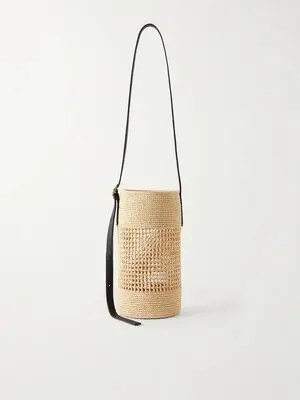 Khaite Billie Small Raffia Bucket Bag - Multi