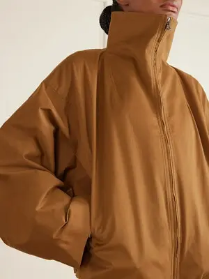 Nour Hammour François Cotton-blend Canvas Zip-up Jacket