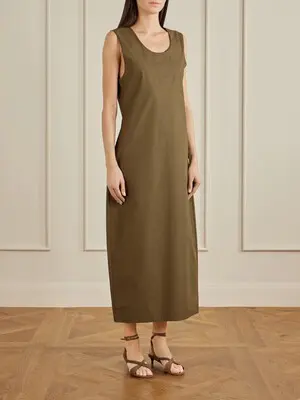 Khaite Liria Suede Sandals - Neutrals