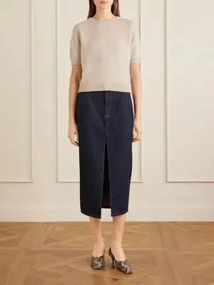 Khaite Golden Cashmere Sweater - Neutrals