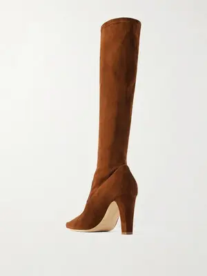 Manolo Blahnik Pavisco Suede Boots